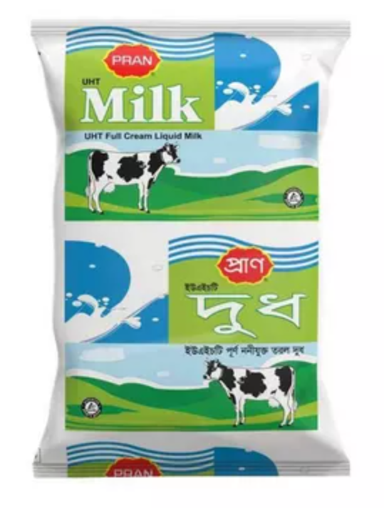 Pran UHT Liquid Milk 500 ml | HomeMac Super Shop